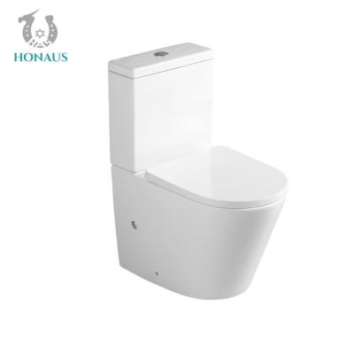 Cina Luxury Gravity Flush Glaze Comfort Altezza Bagno allungato Hotel Vasca igienica in vendita