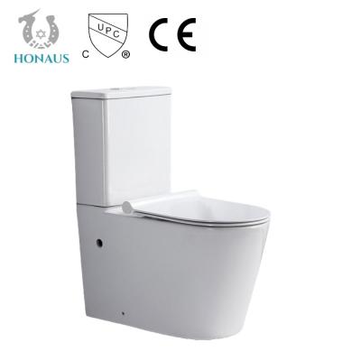 China Europese Watermerk Comfort Hoogte Randeloos Toilet Sanitair WC Geen vlekken Te koop