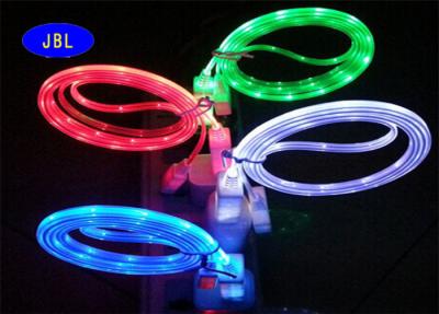 Cina Cavo piano di Samsung Smartphone USB, cavo acceso LED di Digital micro USB in vendita