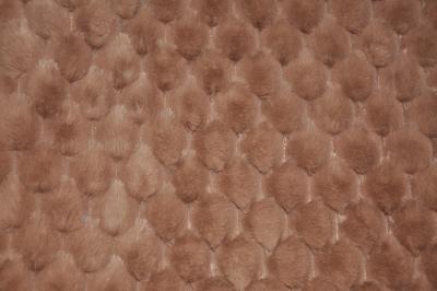Cina Poliestere 100% del tessuto della pelliccia del coniglio del Faux 150cm CW o regolabile in vendita