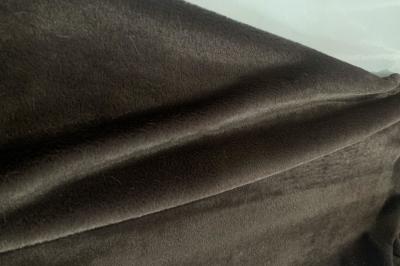 Cina Luxurious Soft Faux Rabbit Fur Fabric GRS Certificated in vendita