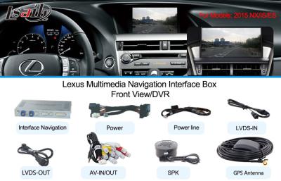 China Sistema de navegación de las multimedias del coche de HD con la inversión de la ayuda para Lexus 15 - el ES/ES NX en venta