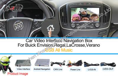 China Sistema de navegación del interfaz del coche de HD 1080P Android 9-12V con la red TMC de WIFI en venta