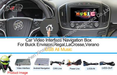 China Sistema de navegación del interfaz del coche de HD 1080P Android 9-12V con la red TMC de WIFI en venta