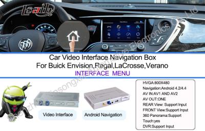 China Sistema de navegación del interfaz del coche de HD 1080P Android 9-12V con la red TMC de WIFI en venta