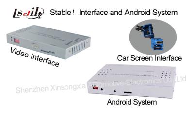 China Sistema de navegación del interfaz del coche de HD 1080P Android 9-12V con la red TMC de WIFI en venta