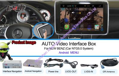 China CPU de BENZ Android Car Interface 800*480 HVGA 1.2GHZ con la navegación 9 del tacto - 12V en venta