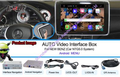 China CPU de BENZ Android Car Interface 800*480 HVGA 1.2GHZ con la navegación 9 del tacto - 12V en venta