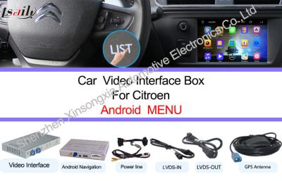 China 1.2GHZ HD em sistemas de navegação do carro do traço para o apoio TMC de Citroen à venda
