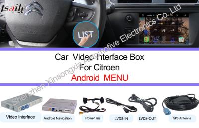 China 1.2GHZ HD em sistemas de navegação do carro do traço para o apoio TMC de Citroen à venda