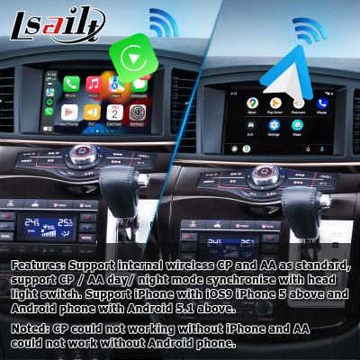 중국 Nissan Elgrand E52 HD muti 손가락 터치 HD 화면 업그레이드 무선 carplay android auto 판매용