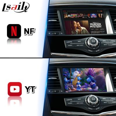 중국 무선 카플레이와 닛산 순찰대 Y62 함대 2017-2020을 위한 라이세일트 안드로이드 멀티미디어 비디오 인터페이스 판매용