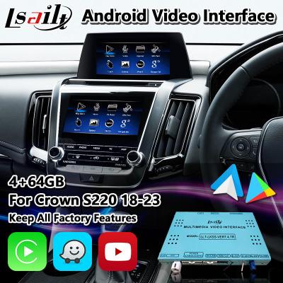 China Multimedia-Videoschnittstelle Lsailt Android für Toyota-Krone S220 2018-2023 mit Carplay zu verkaufen