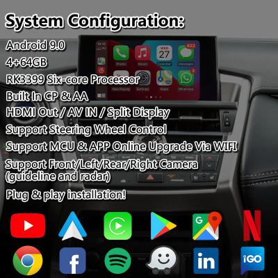 China Interfaz de video multimedia Android para el control del panel táctil 2014-2017 en venta