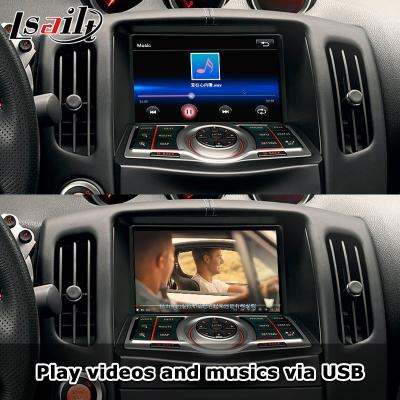 China Caja de interfaz Lsailt Carplay para Nissan 370Z 2010-2020 Soporte automático Android Comando de voz, control de dirección en venta