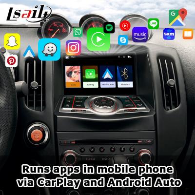 China Caja de interfaz Lsailt Carplay para Nissan 370Z 2010-2020 Soporte automático Android Comando de voz, control de dirección en venta
