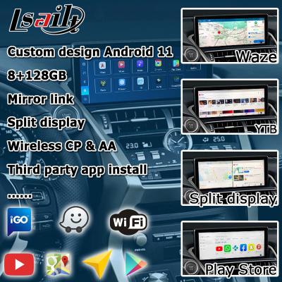 China Base de Qualcomm Android 13 8+128GB Lexus NX300 NX300h NX200t interfaz de video de juego de Android en venta