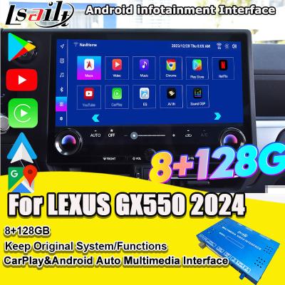 중국 렉서스 GX550 2024 RX NX LX ES를 위한 핀 투 핀 안드로이드 인포테인먼트 인터페이스 유튜브, 넷플릭스, 구글 플레이, 웨이즈 포함 판매용
