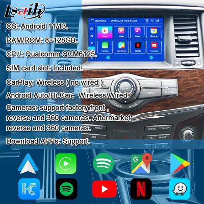 Cina Attivazione automatica di voce di sostegno dell'interfaccia di Android di navigazione di Lsailt 4+64GB GPS con CarPlay, NetFlix per Nissan in vendita