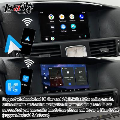 China Interfaz multimedia 8G Qualcomm Android para Infiniti Q70 M45 M25 2010- CarPlay Box inalámbrico, Android Auto, NetFlix en venta