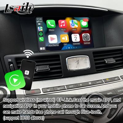China Interfaz multimedia 8G Qualcomm Android para Infiniti Q70 M45 M25 2010- CarPlay Box inalámbrico, Android Auto, NetFlix en venta