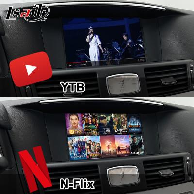 China Interfaz multimedia 8G Qualcomm Android para Infiniti Q70 M45 M25 2010- CarPlay Box inalámbrico, Android Auto, NetFlix en venta
