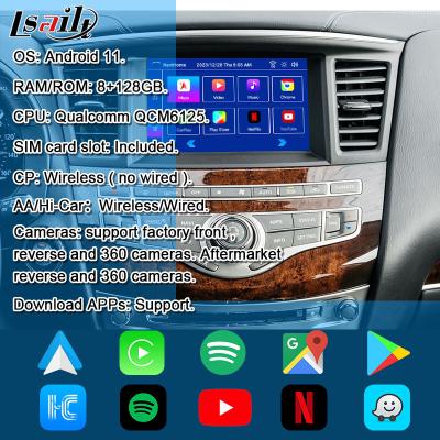 Китай Lsailt 8G Android мультимедийный интерфейс для Infiniti QX60 JX35 2011-2020 Интегрированный беспроводный CarPlay, Android Auto продается