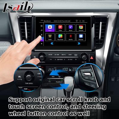 Cina Interfaccia video Android CarPlay per Toyota Alphard Vellfire AH40 in vendita