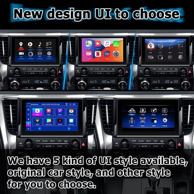 Cina Interfaccia video Android CarPlay per Toyota Alphard Vellfire AH40 in vendita