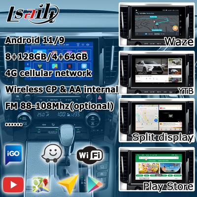 Cina Interfaccia video Android CarPlay per Toyota Alphard Vellfire AH40 in vendita