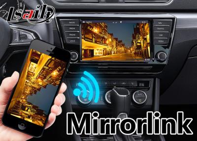 China Caja 4/2 GB de la navegación del coche de Android del patio de 1,2 gigahertz de memoria de funcionamiento Skoda magnífico en venta