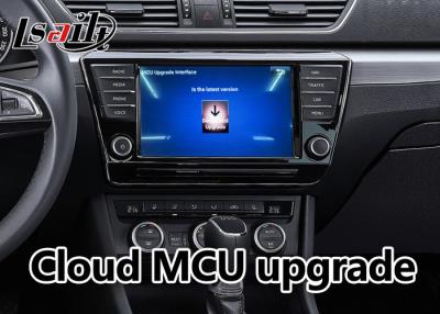 China Caja 4/2 GB de la navegación del coche de Android del patio de 1,2 gigahertz de memoria de funcionamiento Skoda magnífico en venta