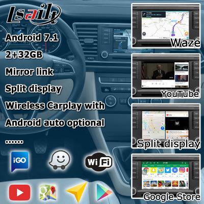 China 6,5 8 pulgadas de interfaz video del coche, caja de la navegación de Android para MIB MIB2 del Seat Leon MQB en venta