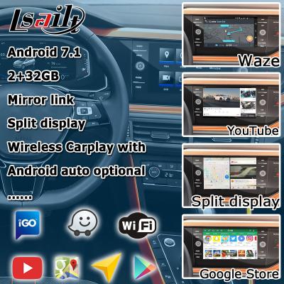 China App video de Google de la pantalla del molde del interfaz de la navegación de GPS Android para MIB MIB2 de VW Polo MQB 6,5 y 8 pulgadas en venta
