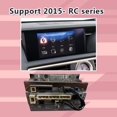 China El interfaz video youtube Google de la caja de la navegación GPS de Lexus RC350 RC300h RC200t RCF juega carplay inalámbrico opcional en venta
