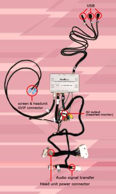 Chine Interface visuelle automatique Lexus Rc 200t Rc300h Rc350 Rcf 2011 de Carplay d'interface d'Android à vendre