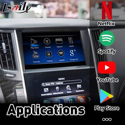 중국 Lsailt 4GB CarPlay/Android Auto 인터페이스, Android auto, YouTube, Netflix, Yandex for Infiniti 2016-now Q50 Q60 판매용