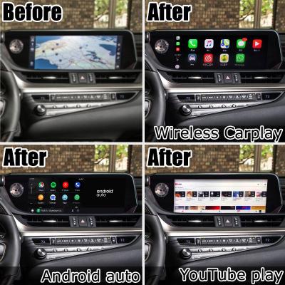China Caja video ES350 opcional ES300h de la navegación del coche de Android 9,0 del interfaz de las multimedias de Lexus ES 2018 en venta