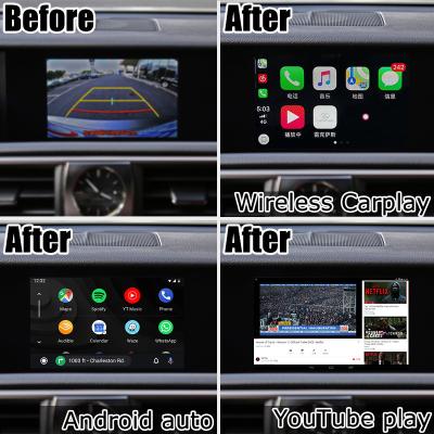 China Juego carplay auto de youtube Google del waze del control del ratón del botón de Lexus IS200t IS300h de la caja de Android en venta
