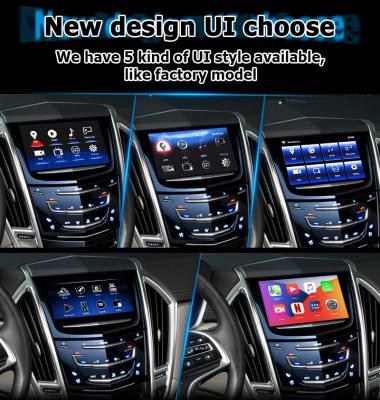 중국 캐딜락 SRX 큐 카플레이 안드로이드 오토 인터페이스 자동차 멀티미디어 운영 시스템 판매용