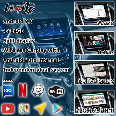 중국 캐딜락 SRX 큐 카플레이 안드로이드 오토 인터페이스 자동차 멀티미디어 운영 시스템 판매용