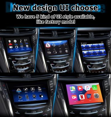 중국 캐딜락 CTS 자동차 비디오 인터페이스 박스를 위한 무선 카플레이 안드로이드 오토 안드로이드 9.0 네비게이션 박스 판매용