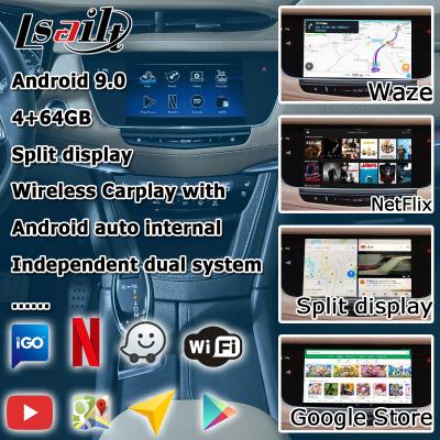 중국 캐딜락 XT5 비디오를 위한 GPS 무선 전신 카플레이 안드로이드 오토 네비게이션 박스 비디오 인터페이스 판매용