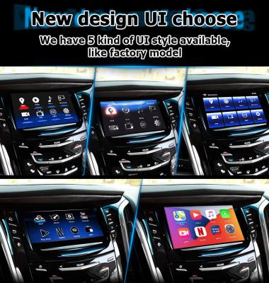 중국 캐딜락 에스컬레이드를 위한 안드로이드 오토 무선 전신 카플레이 네비게이션 박스 비디오 인터페이스 판매용