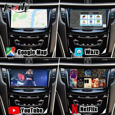 中国 無線CarPlayのGoogleの地図、Waze、PX6 RK3399のキャデラックATS XTS SRXのための4GBマルチメディアのビデオ インターフェイス 販売のため