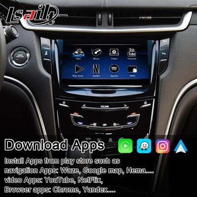 中国 無線CarPlayのGoogleの地図、Waze、PX6 RK3399のキャデラックATS XTS SRXのための4GBマルチメディアのビデオ インターフェイス 販売のため