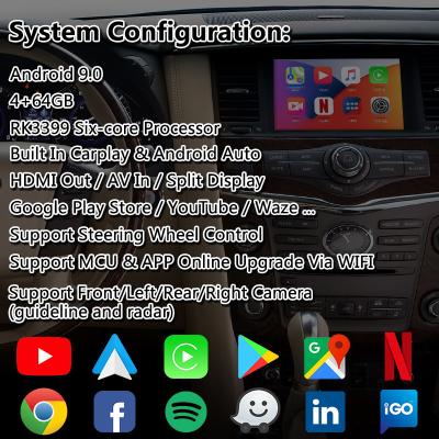 China Interfaz inalámbrica Lsailt Carplay Android Carplay para Infiniti QX56 2010-2013 años en venta