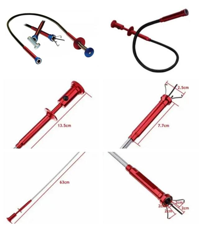 4 Claw Lighted Magnetic Pickup Tool