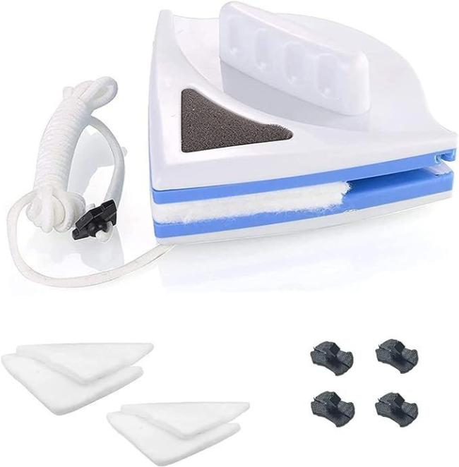 Magnetic Window Cleaner, Double Sided Window Glass Wiper Cleaning Tool