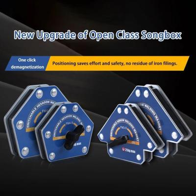 China Magnetische Lashouders Hoek Solder Pijl Magneet Las Fixer Positioner Ferriet Holding Hulp Locator Tools Te koop
